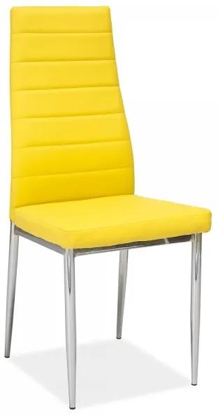 Jídelní židle Talon žlutá