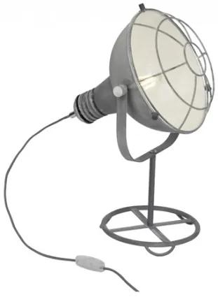 Stolní lampa RINGS betonově šedá Brilliant 94944/70 4004353250965
