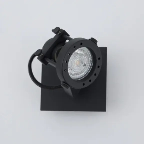 Designové bodové svítidlo Salva 10 černé