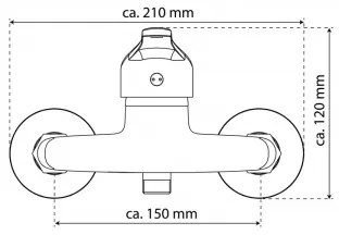 Eisl NI168CR - Sprchová baterie GRANDE VITA CLASSIC lesklý chrom