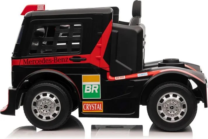 LEAN CARS Elektrické autíčko Mercedes XMX622, LED světla, dálkové ovládání, červené