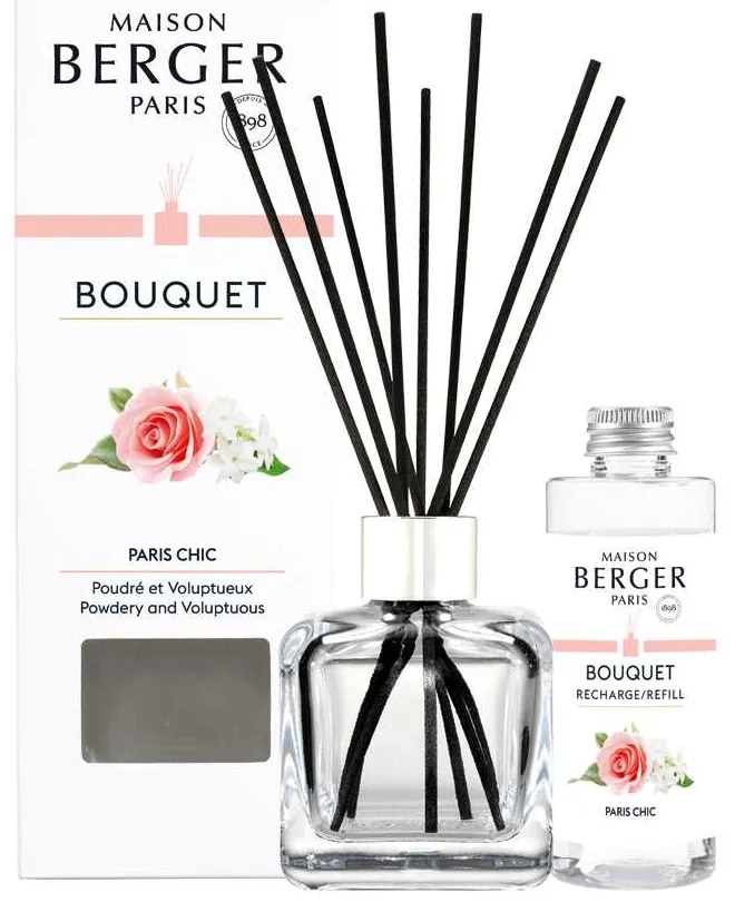 Maison Berger Paris Aroma difuzér Cube + náplň Paris chic 100 ml 7749
