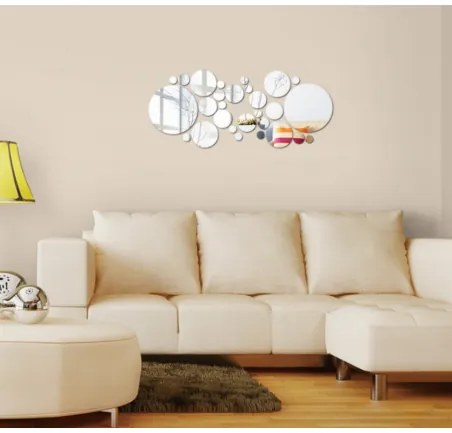 3D nálepky a samolepky zrkadlové, dekoračné nálepky I SENTOP SV000002S- 600x400x3 mm HEU-