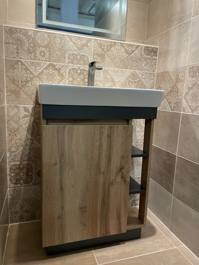 Kingsbath Utah 45 koupelnová skříňka s umyvadlem