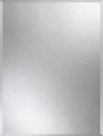 Zrcadlo na zeď do pokoje do ložnice do předsíně a na chodbu do koupelny nalepovací CRYSTAL 45 x 60 cm s fazetou 10 mm 604-5F