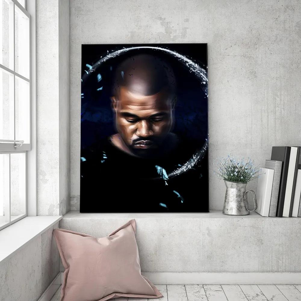 Gario Obraz na plátně Portrét Kanyeho - Dmitry Belov Rozměry: 40 x 60 cm