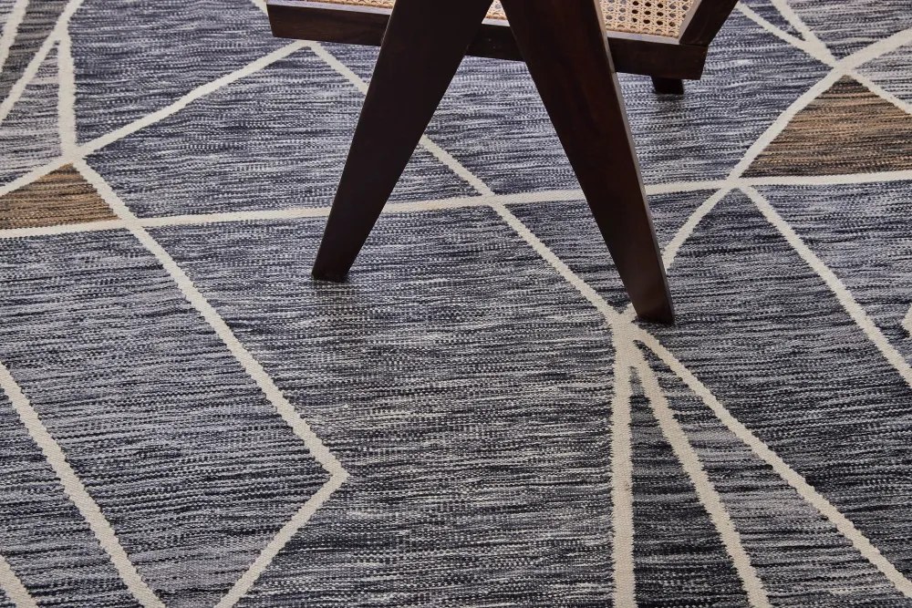 Diamond Carpets India, Ručně vázaný kusový koberec DaVinci's Ermine DESP P93 Mix, 160x230, šedá, chodba / předsíň