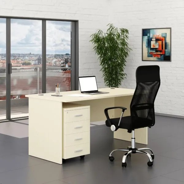 Sestava kancelářského nábytku SimpleOffice 1, 160 cm