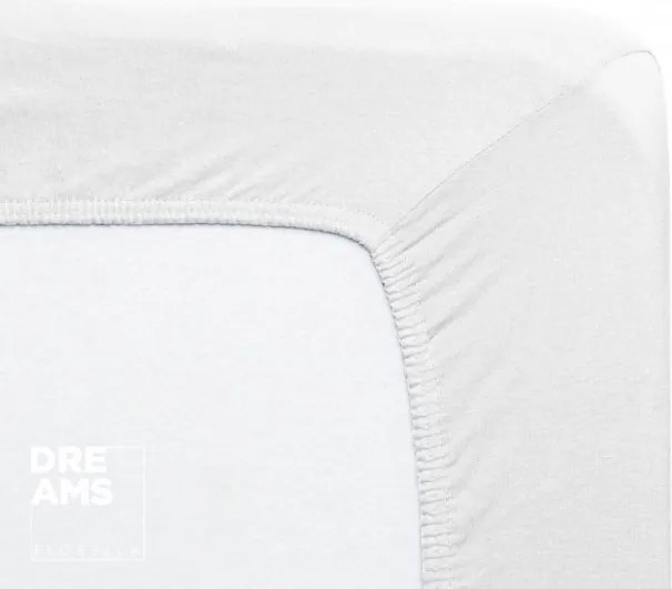 Florella Prostěradlo Avance Jersey 45 Weiss Basic, 140-160x200 cm
