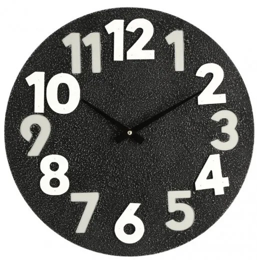 BIZZOTTO Nástěnné hodiny TIMING černé 40cm 0182408