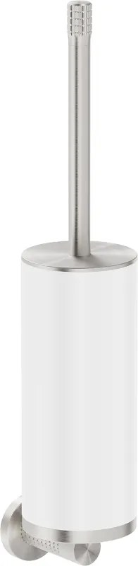 Mexen Triv, nástěnný WC kartáč, bílý/broušená ocel, 70A33071-97W