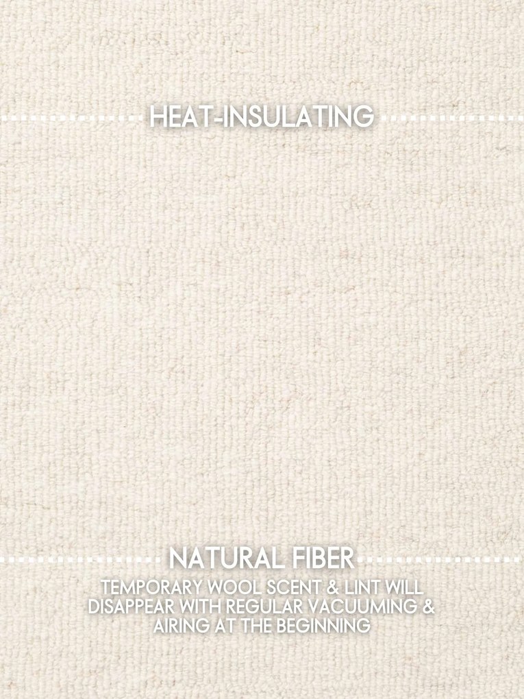 ELLE Decoration, Kusový koberec Puristic Knots 106318 Natural White z kolekce Elle, 200x290, bílá, ložnice