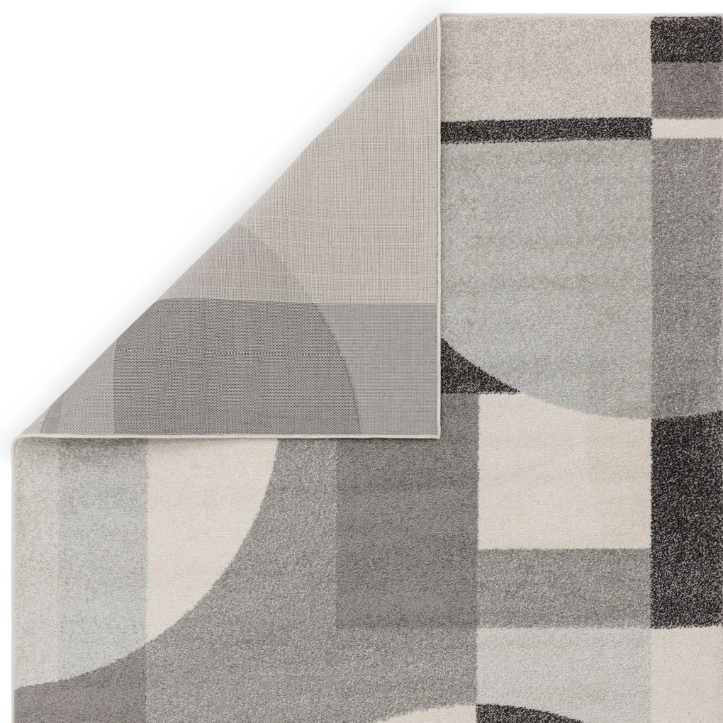 Tribeca Design Kusový koberec Jars Grey Art Deco Rozměry: 80x150 cm