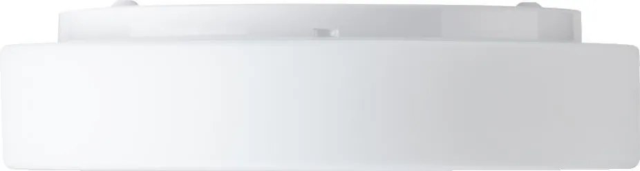 OS ELS70912 ELSA 3 IP stropní/nástěnné skleněné svítidlo bílá IP65 4000 K 19W LED nouzové kombinované 3 h - OSMONT