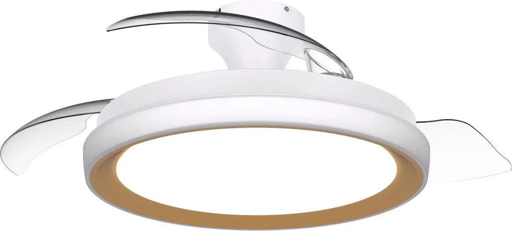 PH 8721103096067 Bliss DC stropní ventilátor a svítidlo 28W+35W zlatý - PHILIPS