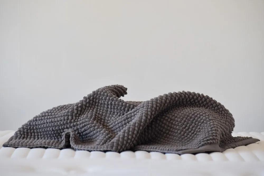 Vandyck Koupelnová předložka SCALA Chenille mole grey šedá - 60x100 cm