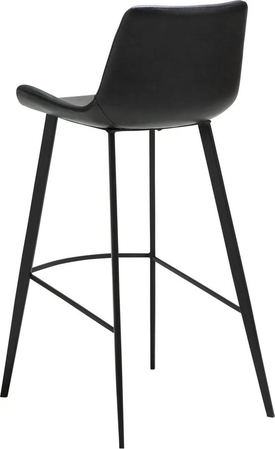 Černá barová židle (výška sedáku 74,5 cm) Hype – DAN-FORM Denmark