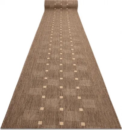 Běhoun SIZAL FLOORLUX model 20079 coffe / mais