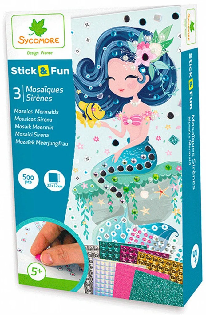 Stick & Fun - malá mozaika - mořské víly