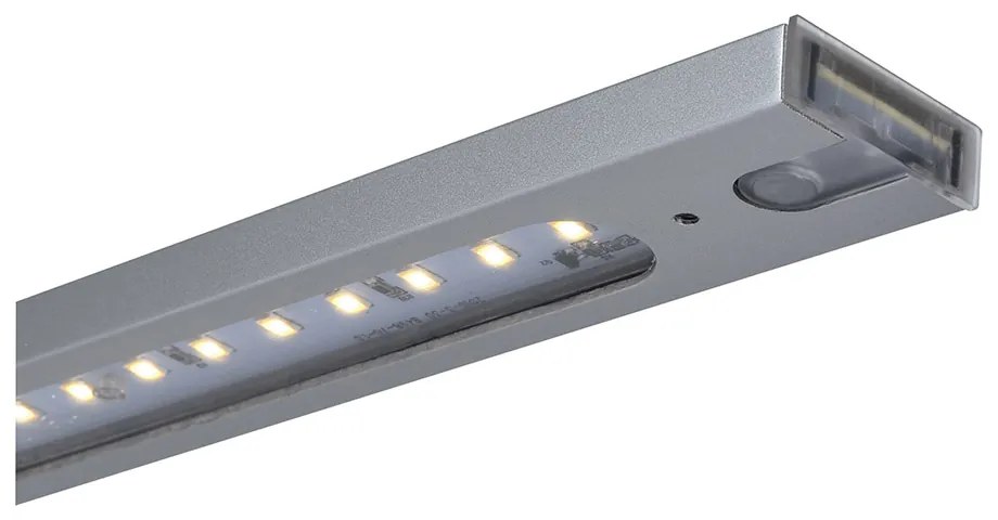 Stolní LED lampa SPIRA, 1xLED 4.2W, matný chrom