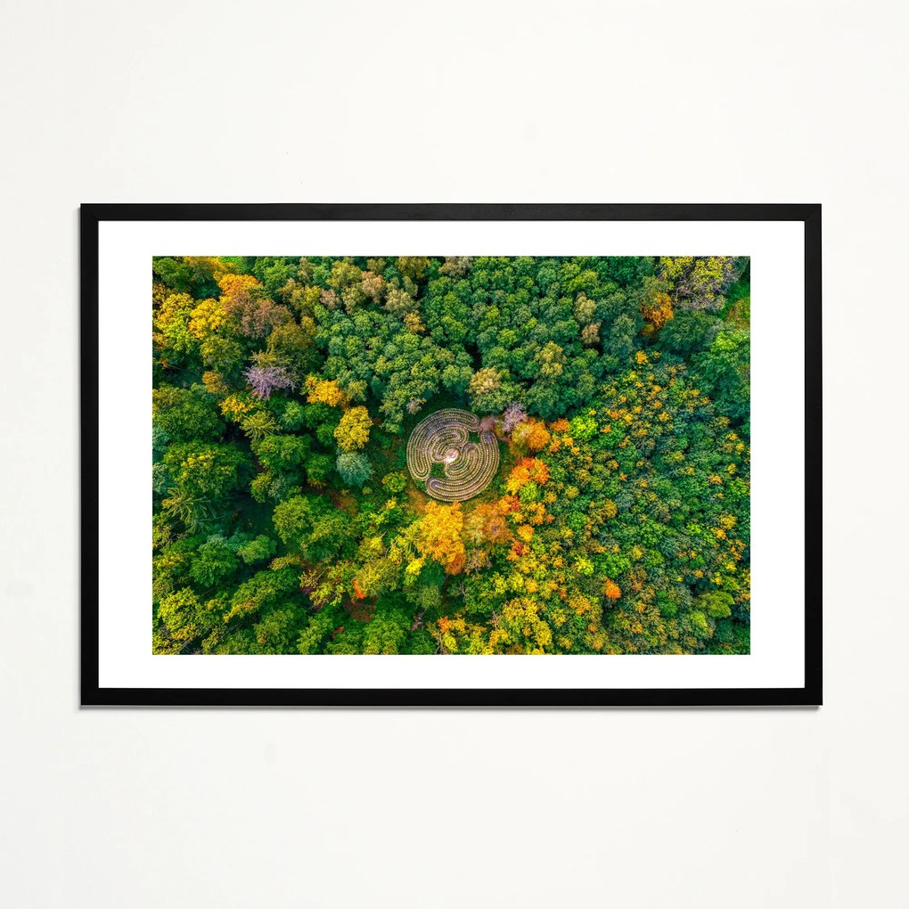Tomáš Neuwirth | Labyrint Rám: Dubový, Velikost: 30 x 40 cm