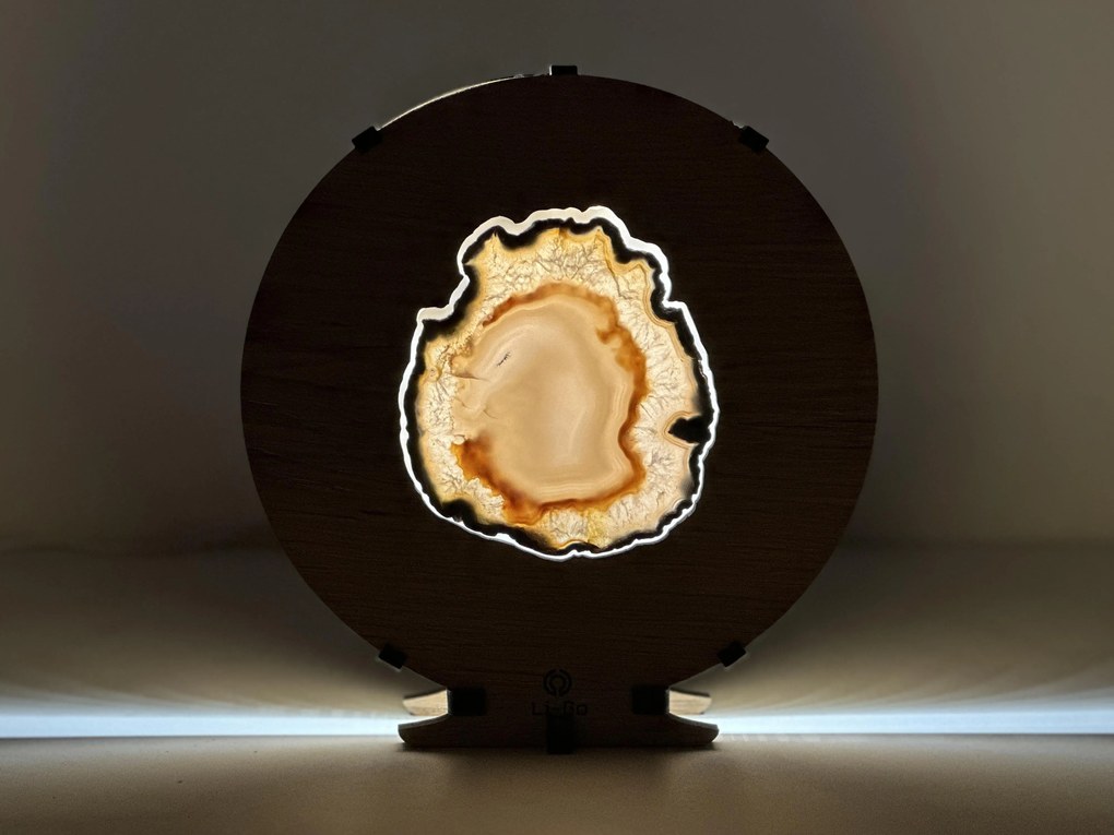 Li-Go "Achát" lampa 20x22cm