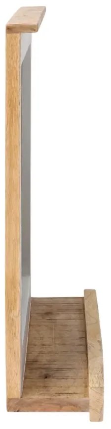 furniture-nabytek.cz - Masivní koupelnové zrcadlo Padma z mangového dřeva, lakované, vícebarevné – 70×15×76 cm