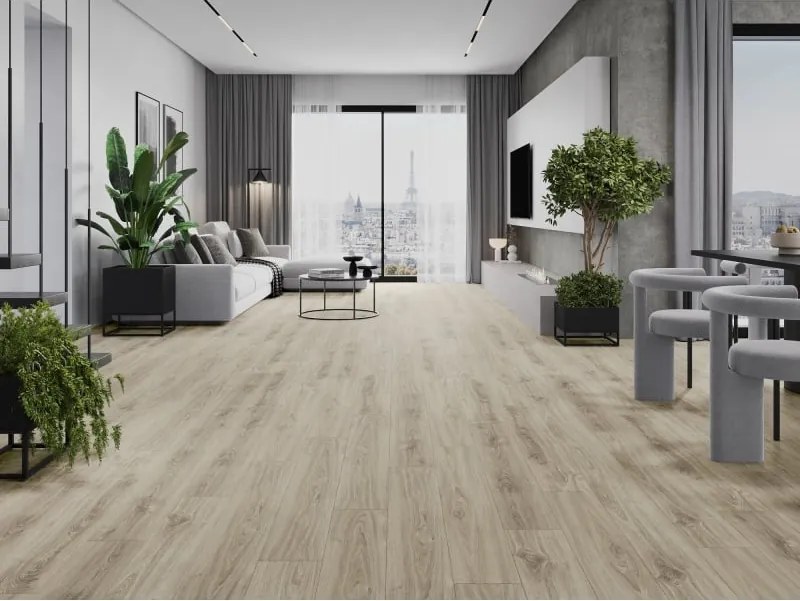 Mexen Madison vinylové panely 1240 x 182 mm SPC 6,5 mm, podklad IXPE 1,5 mm, 4 V-drážka, Dub - F1045-1240-182-505-4V1-01