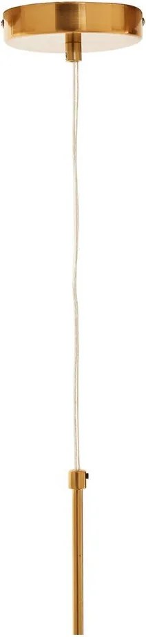 Kovové závěsné svítidlo ve zlaté barvě se skleněným stínidlem ø 25 cm Trieste – Premier Housewares