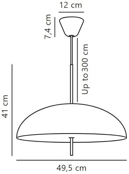 DFTP by Nordlux - Lustr na lanku VERSALE 2xE27/15W/230V černá