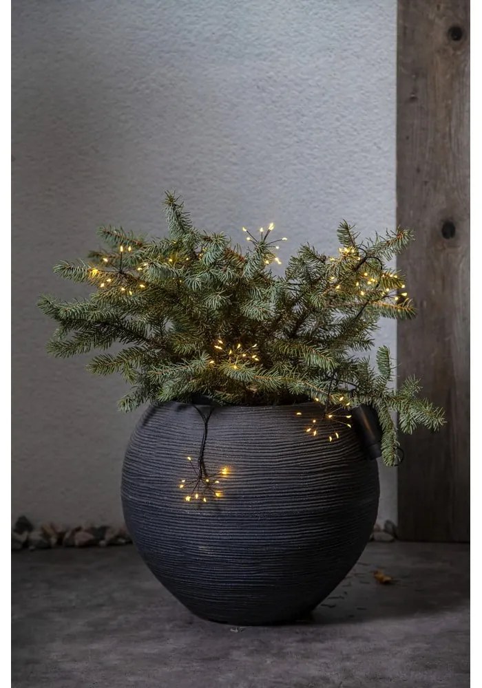 Světelný LED řetěz Star Trading Dew Drop Flower, délka 2,1 m
