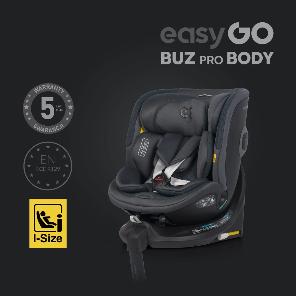 Sada autosedaček 2v1 EasyGo Buz Pro a Buz Pro Body Granito