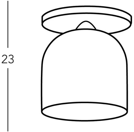 Kolarz A1352.11.Au - Přisazený lustr NONNA 1xE27/60W/230V dub/bílá/zlatá