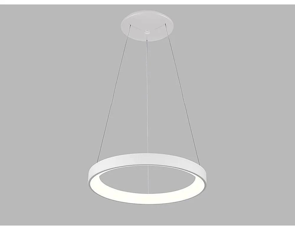 LED 2 Závěsné vnitřní stropní svítidlo BELLA SLIM P.48 cm bílé