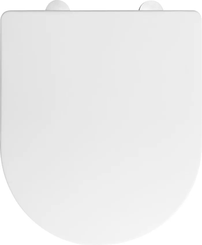 Aqualine Aqualine, VERMET WC sedátko, Soft Close, bílá, VRS008