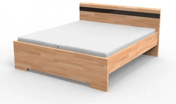 Texpol Dřevěná postel Mona 200x140 Wenge