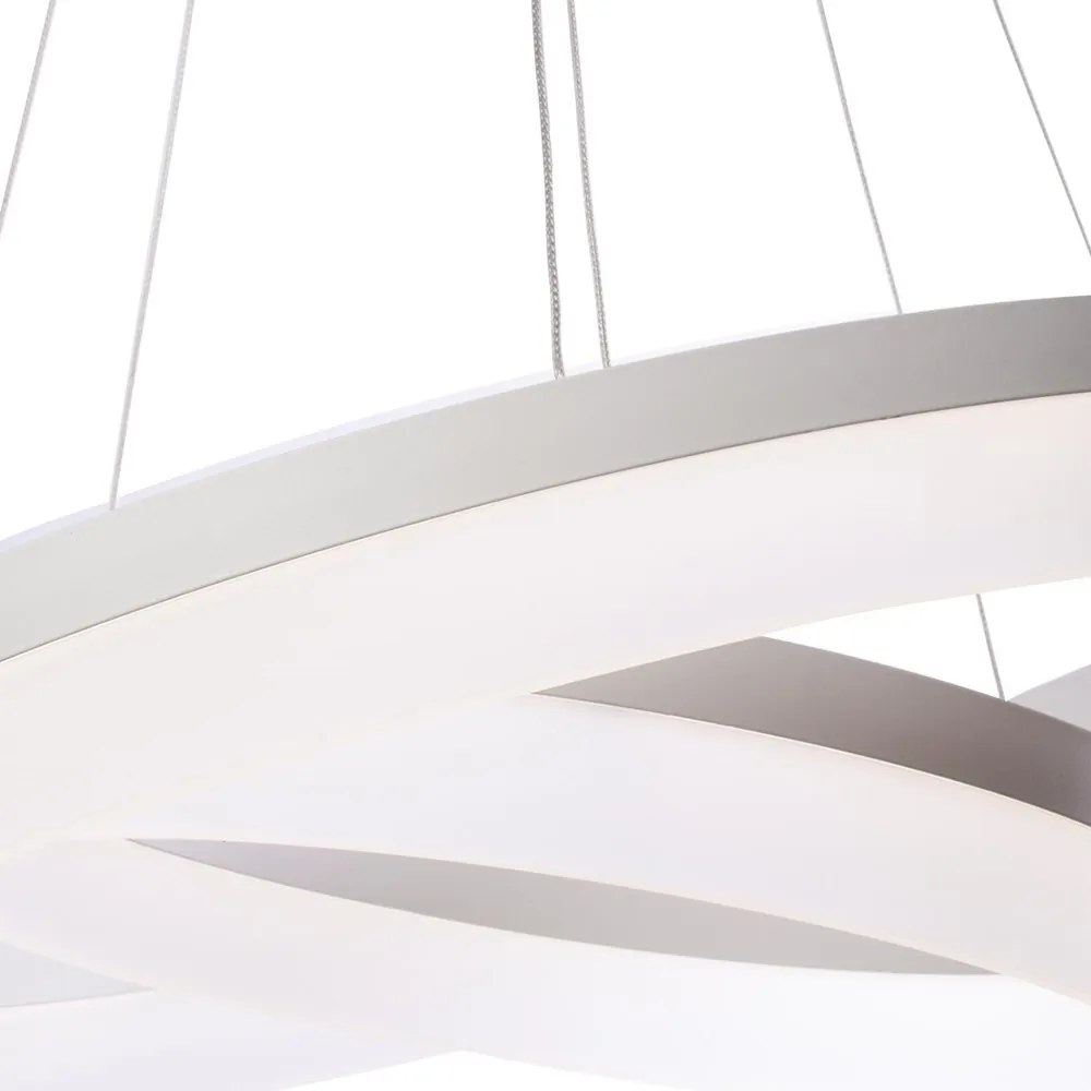 Závěsné LED svítidlo Ring, 2x LED 60w, 4000k, w