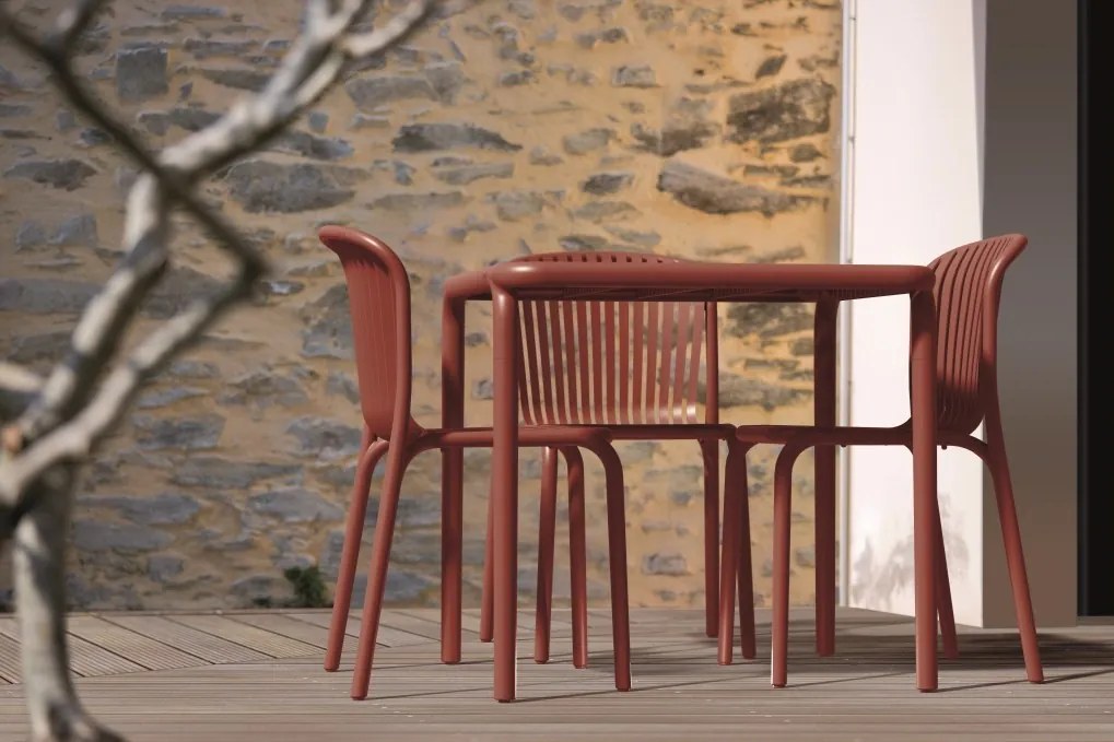 Zahradní jídelní stůl BRENES 79,5x79,5x75,5 cm - výběr z 5 provedení