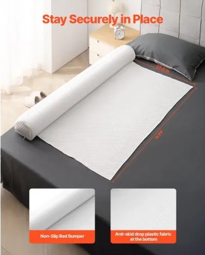 Zábrany na postel pro batolata VEVOR, 1320 × 180 × 120 mm
