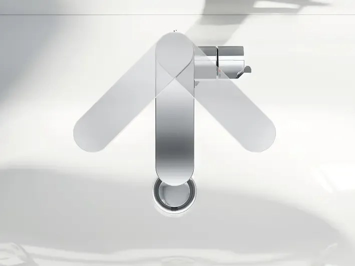 Grohe Plus - Umyvadlová baterie L, s výpustí Push-Open a výsuvnou koncovkou, chrom 23844003