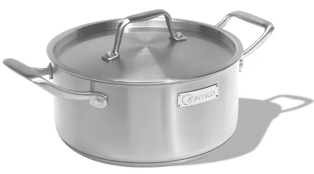 Elmich Třívrstvý nerezový hrnec Tria Plus Ø 18 cm (2L)