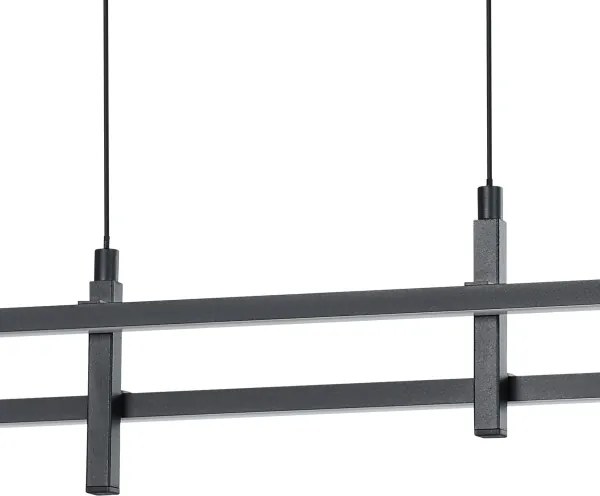 Eglo 901885 - LED Lustr na lanku TREPILIANO LED/20W/230V černá