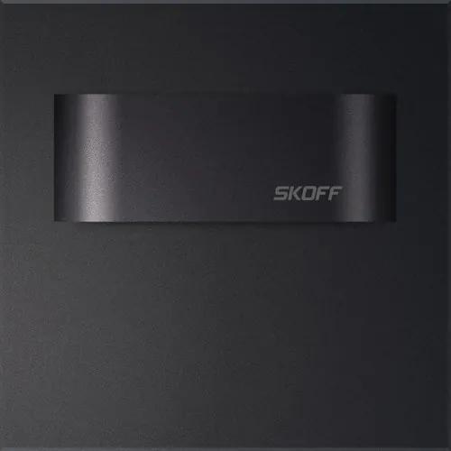 LED nástěnné svítidlo SKOFF MS-TAN-D-W-1 TANGO SHORT černá(D) studená(W,6500