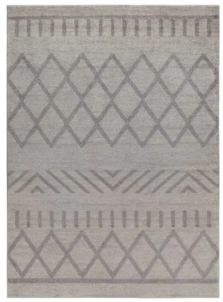 koberec SOFT 8034 ETHNO BOHO krémový / světle hnědá velikost 140x190 cm | krásné koberce cz