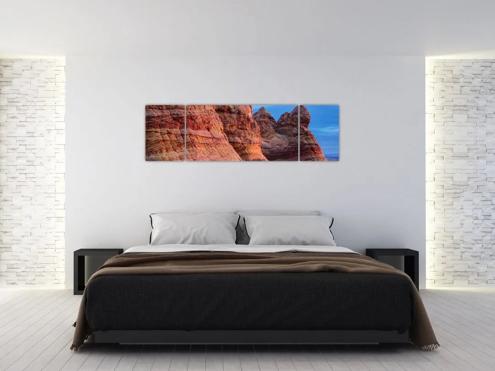 Obraz - Vlny útesu (170x50 cm)