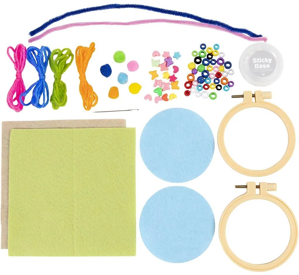 Creativ Company Kreativní sada Mini Craft Kit Embroidery Imagination