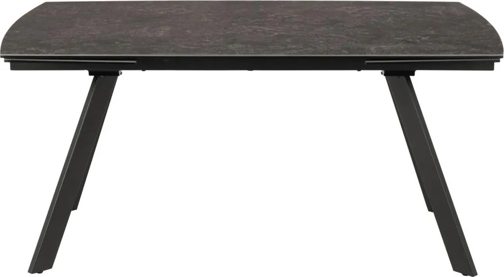 ACTONA Rozkládací jídelní stůl BLACKBURN černý 160/240x97 cm