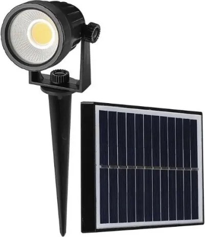 LED Solární svítidlo SPIKE LED/2W/5,5V IP65 4000K 1200 mAh