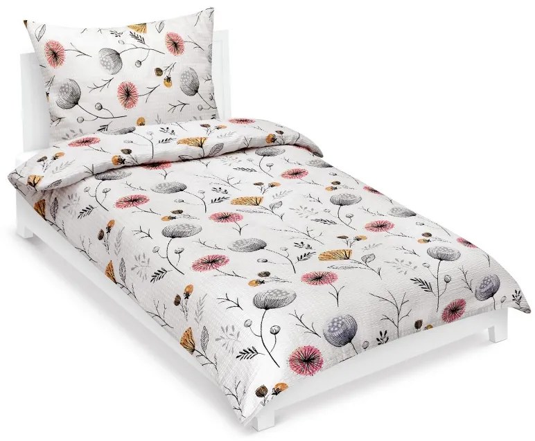 Bellatex Povlečení krepové makovice 140x220, 70x90 cm