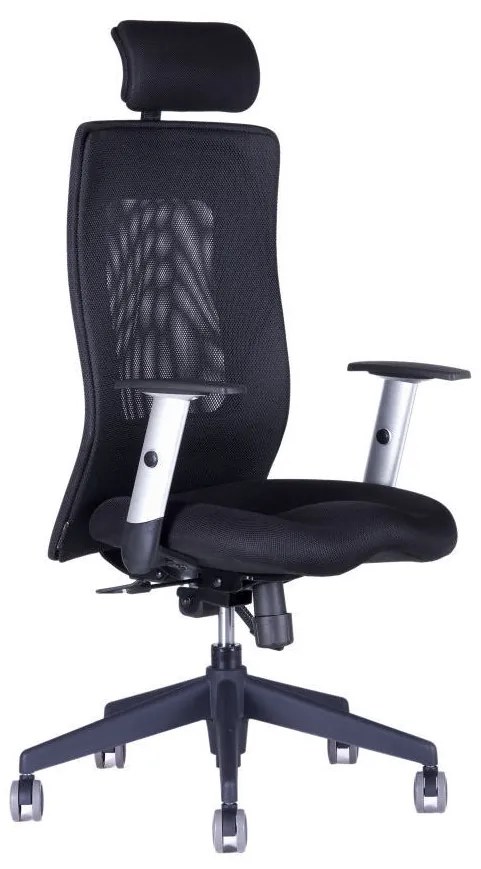 Office Pro Kancelářská židle CALYPSO GRAND SP1 - s podhlavníkem, 1111, černá